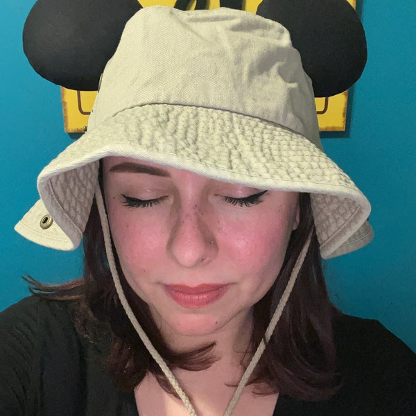 Jungle Cruise Disney Bucket Hat Ears | Safari Mickey Mouse Ears - Etsy