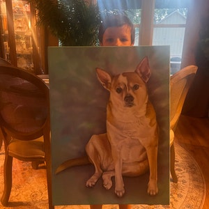 Custom Dog Painting, Custom Animal Painting, Custom Pet Painting, Pet ...