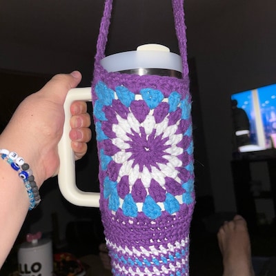 Stanley Cup Crossbody Crochet Pattern - Etsy