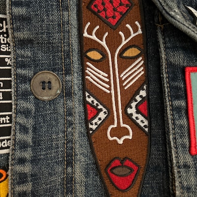 Embroidered Memory Patch 44 Inch, Personalized Iron on Memory Patch ...