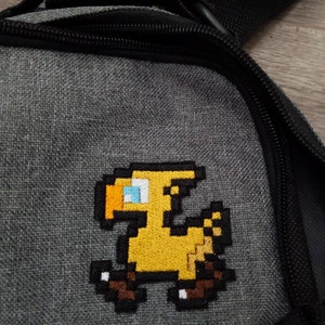 Kefka Pixelart Final Fantasy 6 Shiny Metallic Embroidery | Etsy