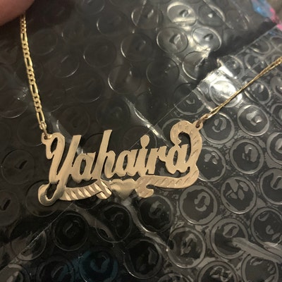 Customized Gold Name Plate Handmade - Etsy