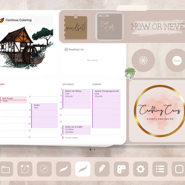 Neutral Ios Theme Pack for iPad & iPhone | 3,600 Biege iPhone Icons ...