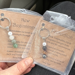Crystal Keyring for Good Luck. Good Luck Gift. Crystals for Good Luck ...