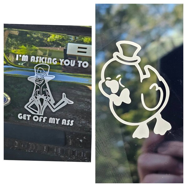 Hazbin Hotel Inspired - Adam Vinyl Decal Sticker - Etsy