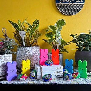 Set of Colorful Peeps - Etsy