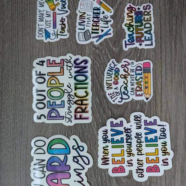 Choice of School Subject Stickers | Course Labels | School Subject ...