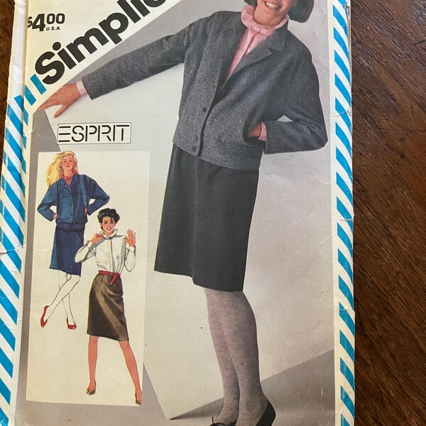Simplicity 7352 Pattern UNCUT 1960s Vintage Princess Seam Knee Length ...