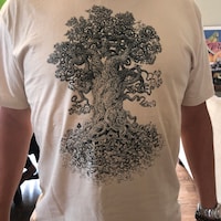 Tree Shirt Gnarled Tree Tshirt Men's Graphic Tee Tree of Life ...