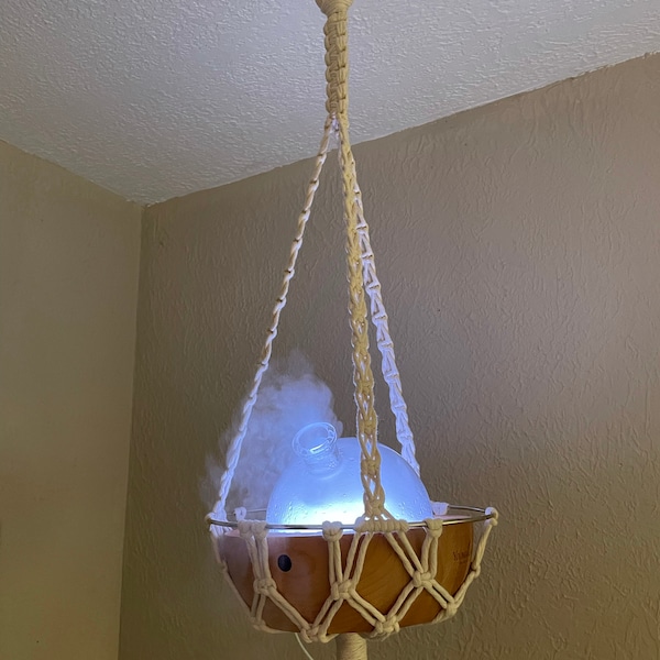 Macrame Aria Diffuser Holder - Etsy