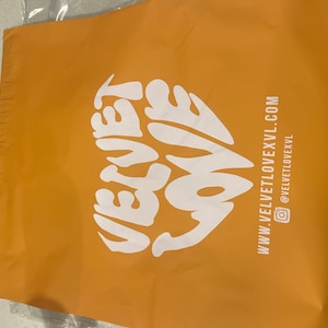 100 Custom Beige Matt Poly Mailers With Handle, Custom Handle Shipping ...