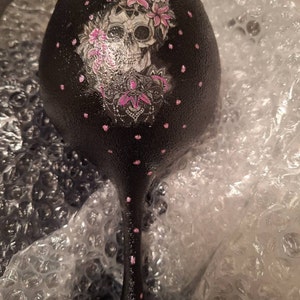 Corpse Bride Inspired Bottle Lamp and Glass Set - Etsy UK