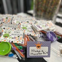 Printable Make Your Own Monster Bag Topper for Monster Halloween Favor ...