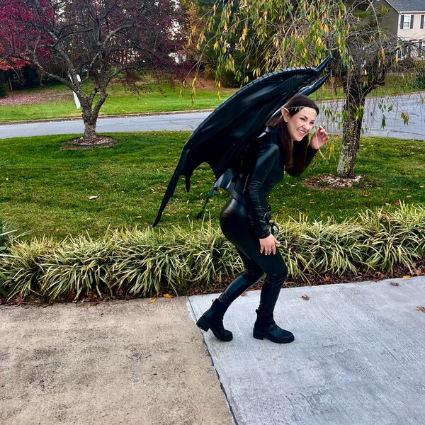 Purple Bat Wings Costume, Wings Cosplay Costume, Vampire Costume, Demon ...