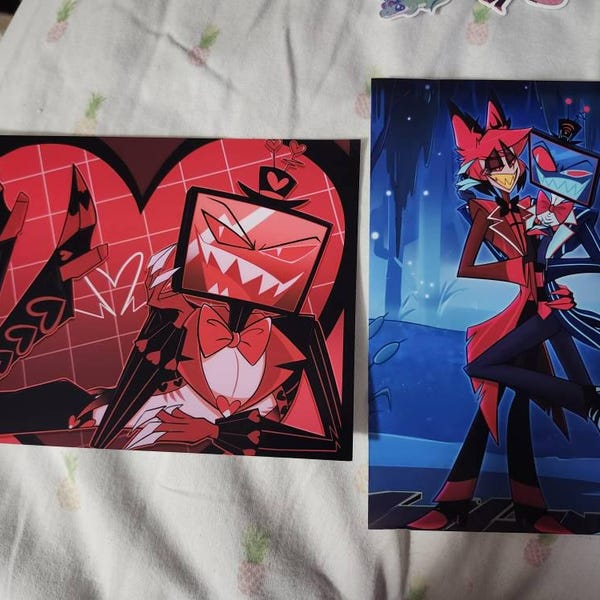 Tipsy Alastor Print - Etsy