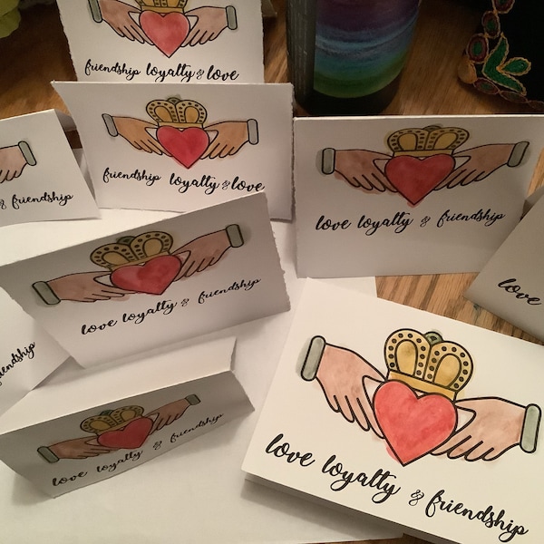 Claddagh Irish SVG Love Friendship Marriage Faith PNG DXF Vector ...