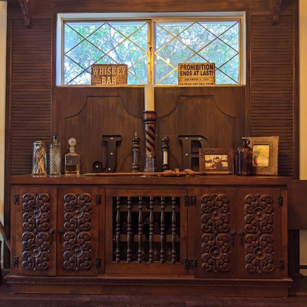 Metal Sign PROHIBITION ENDS Act Alcohol Ban Closed Bar Tavern Pub Decor ...