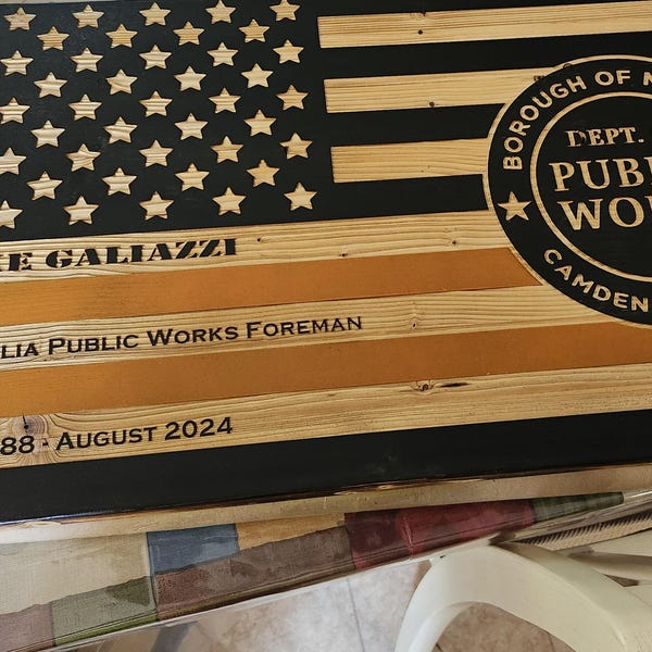 Stained American Flag Plaque - ETS Gift - PCS Gift - Army - Navy ...