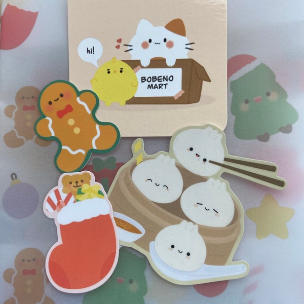 Cute Xiao Long Bao Sticker | Asian Food Sticker, Laptop Sticker ...