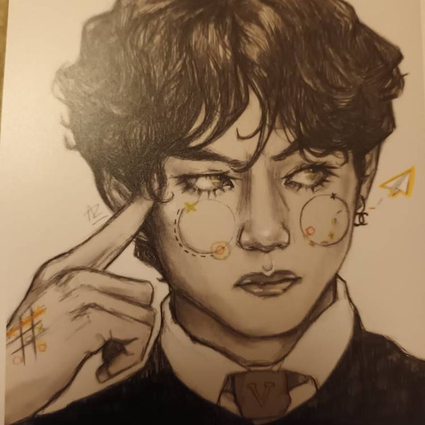 Cool RM Art Print kpop Fanart - Etsy