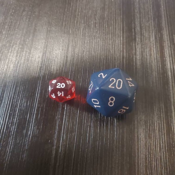 Jumbo 34mm SOLID D20 Die - Multiple Color Options - RRPG Tool Tabletop ...