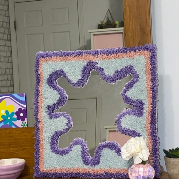 Handmade Tufting Gun Tufted Rug Carpet Psychedelic Contemporary Art ...