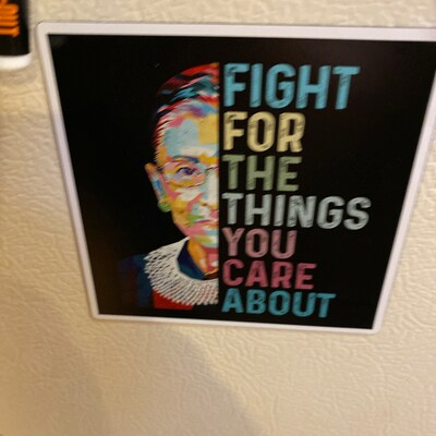 RBG Ruth Bader Ginsburg Speak Your Mind Magnet - Etsy
