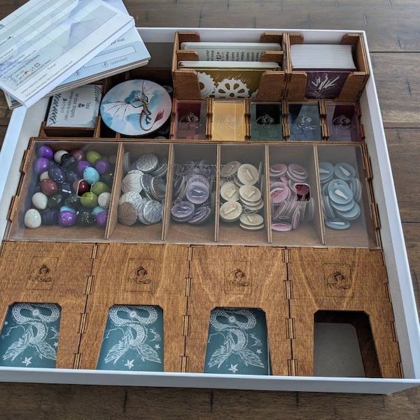 Wyrm Organizer for Wyrmspan | Wyrmspan Upgrade Pack | Wyrm Insert ...