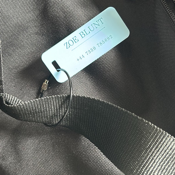 Personalised Luggage Tags Custom Engraved Luggage Tags Suitcase Bag Tag ...