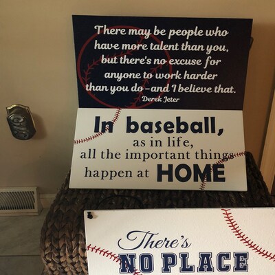 There's NO Crying in BASEBALL Baseball Plaque Baseball - Etsy