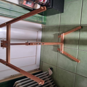 Stitchmaster Adjustable Height & Angle Floor Stand for Embroidery Cross ...