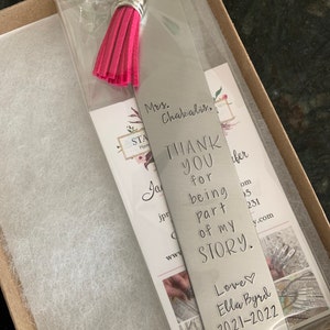 Thank You for Being Part of My Storyteacher Appreciation - Etsy