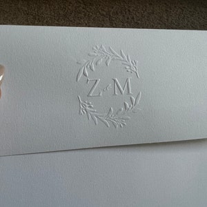 Personalized Embossing Stamp, Logo, Emblem, Address Embosser, Custom ...