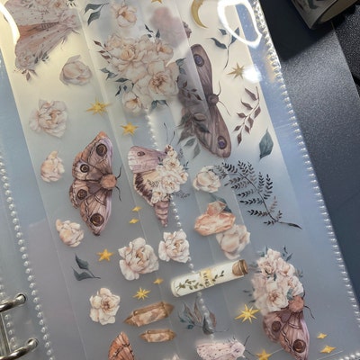 Ephemera Paper Scraps Sticker Sheet - Etsy