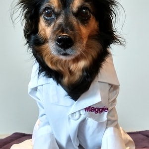 Embroidered Personalized Kids Lab Coat for Little Doctors and Nurses ...