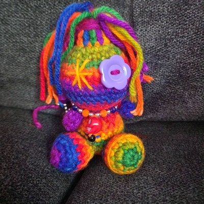 Creepy Cute Voodoo, Gothic Horror Doll, Voodoo, Scary Art Doll, Ready ...