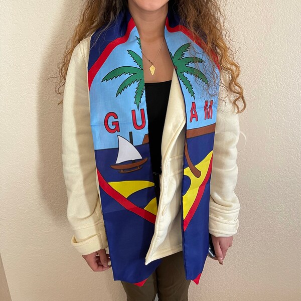 Guam Graduation Stole - Etsy