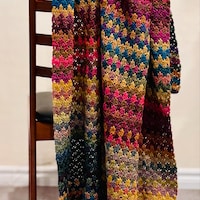 Billowy Knit Throw Quilted Look Blanket Pattern, Pretty Blanket Pattern ...