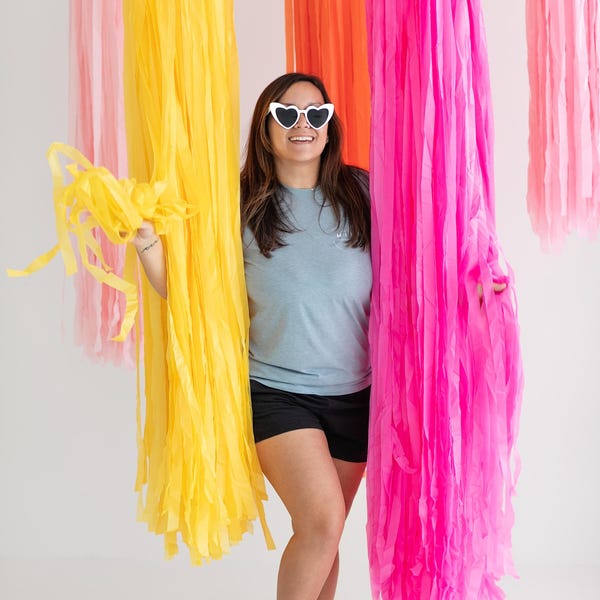 Custom Fringe Ceiling Ring: Party & Event Decor - Etsy