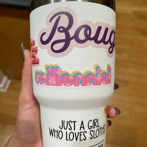 Millennial Throwback Sticker - Etsy