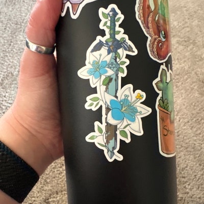 Master Sword Vinyl Waterproof Die Cut Sticker 3.5 Inch Legend of Zelda ...