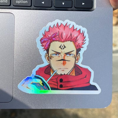 Jujutsu Chibi Anime JJK Sticker Set Gift Holographic Waterproof for ...