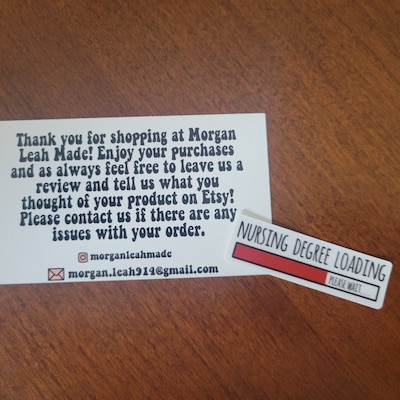 Nursing Student Degree Loading Sticker - Etsy