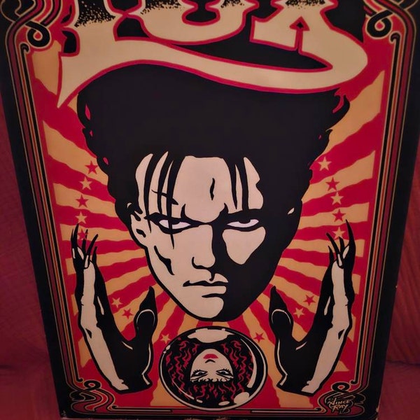 Vince Ray Print on Canvas of Poison Ivy From Legendary Band the Cramps ...