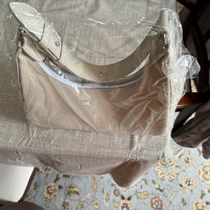 Leather Half-moon Bag, College Bag for Women, Shoulder Bag Minimal ...