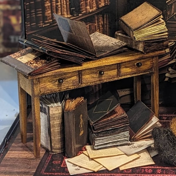 Mini Books Digital Design Printable Templates Making Charms Dollhouse ...