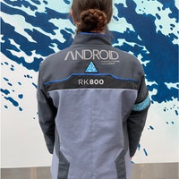 Detroit Become Human, Markus Cosplay, RK200 Android Decal, Iron on ...