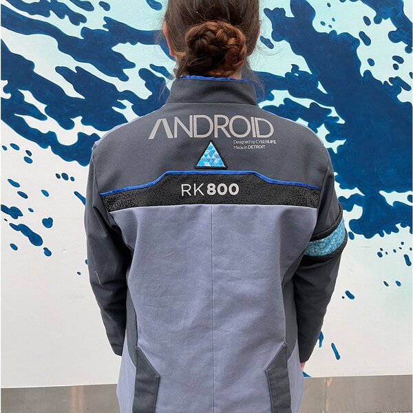 Detroit Become Human, Connor Cosplay, HTV Decal, Iron on Cosplay ...