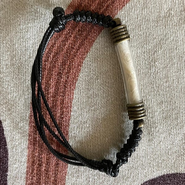 Sand Capsule Bracelet | Beach Sand Bracelet | Hair Locket | Cremation ...