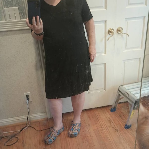 Women’s Robes Soft Lightweight Bamboo Robe With Pockets Black Menopause ...